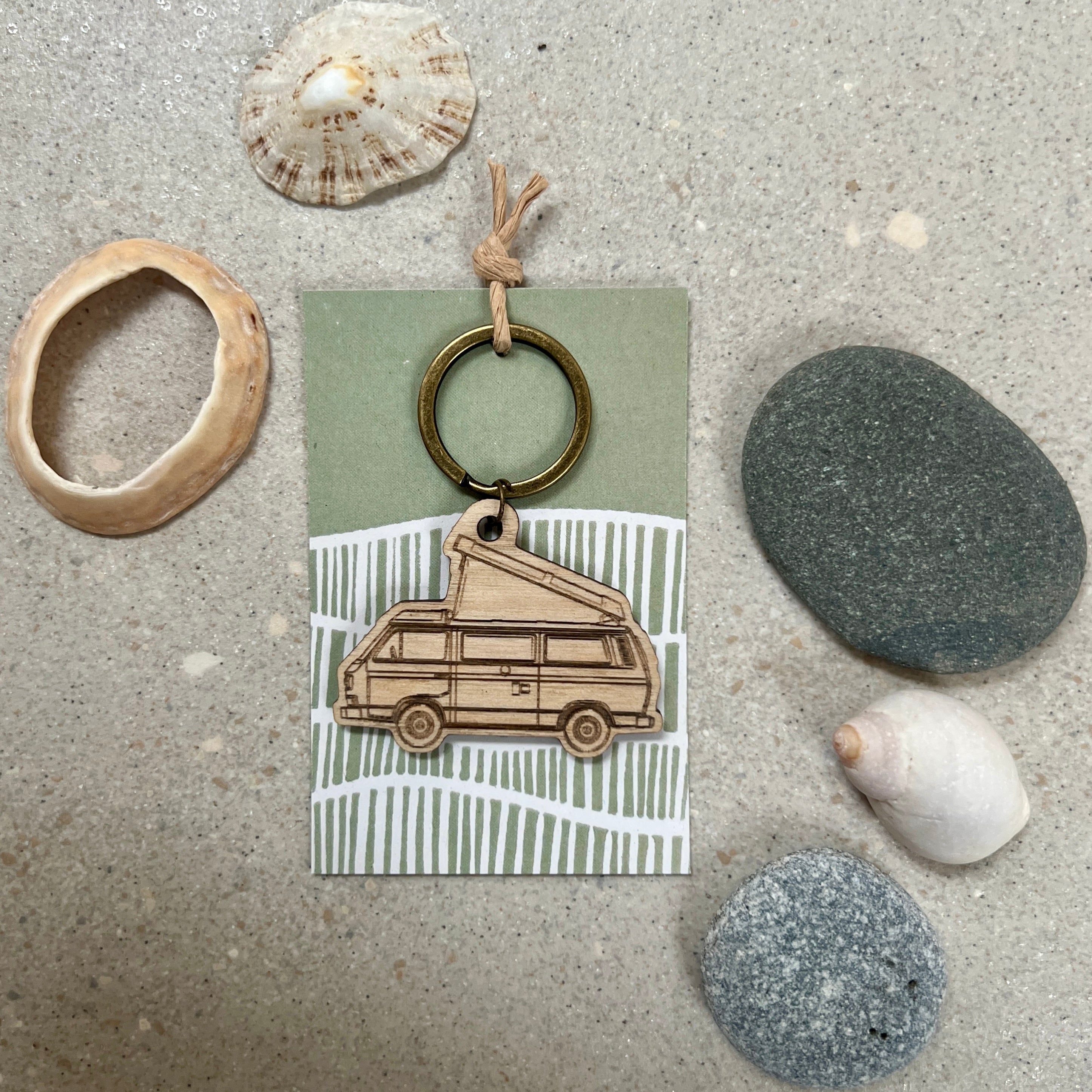 T25 camper van key fob ring – rockandsaltwater